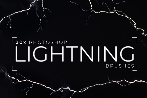 Thunder Lightning Brushes - Free & Premium Brushes Download